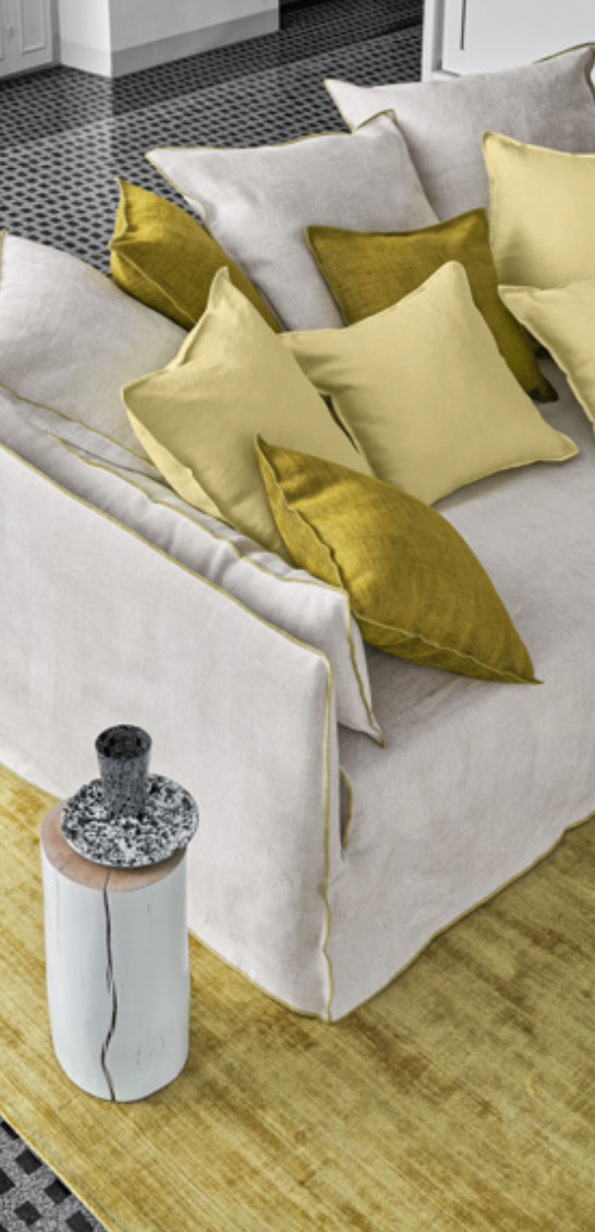 Gervasoni InOut LOG side table & stool | Milk Concept Boutique