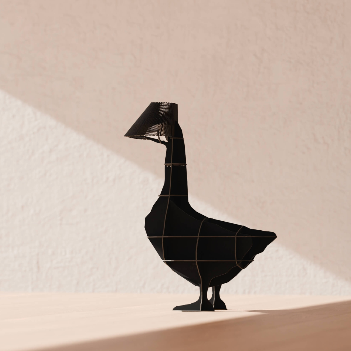 Junon side table with lamp by Ibride – Milk Concept Boutique