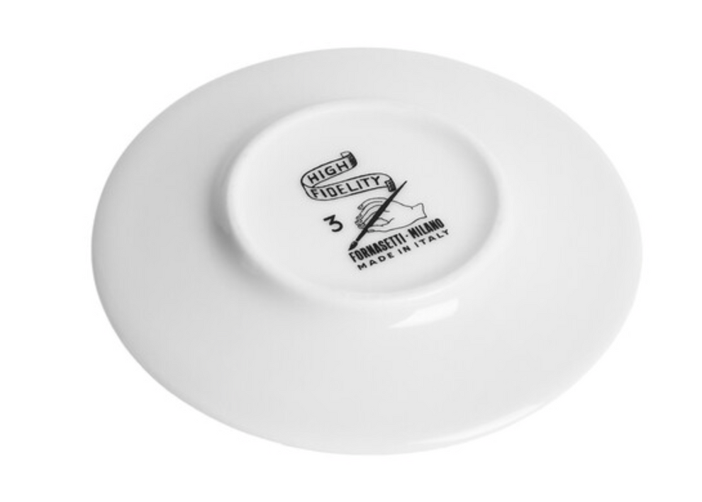Fornasetti Coffee cup High Fidelity Stellato black/white – Milk Concept ...