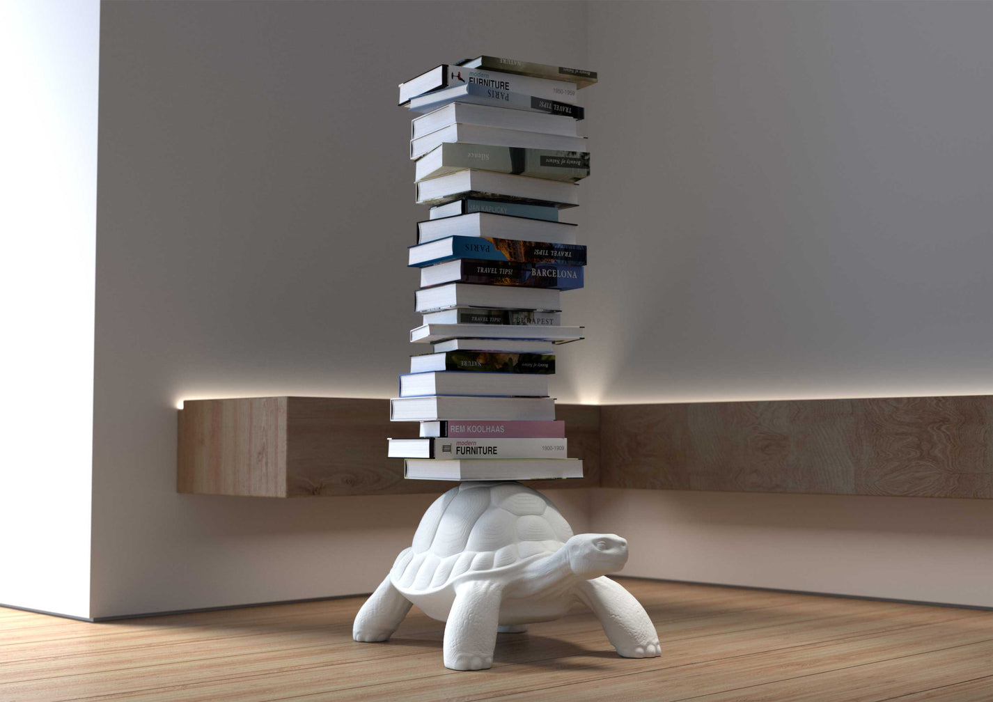 Turtle Carry Bookcase by Marcantonio – Milk Concept Boutique