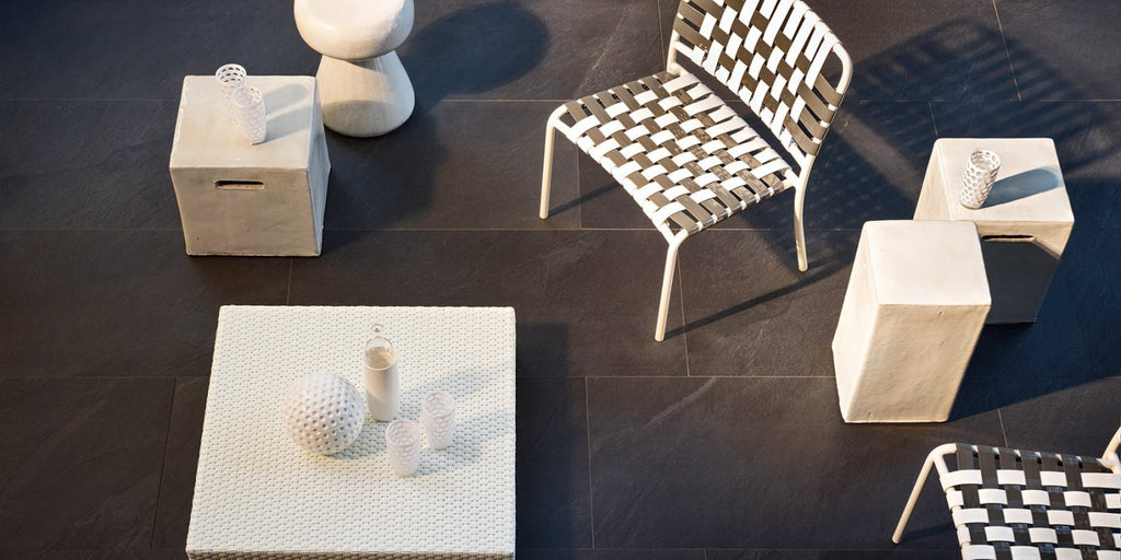 Ceramic stool InOut - STRIPES | Milk Concept Boutique